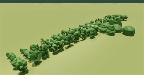 Low Poly Tree Collection 3d Trees Unity Asset Store