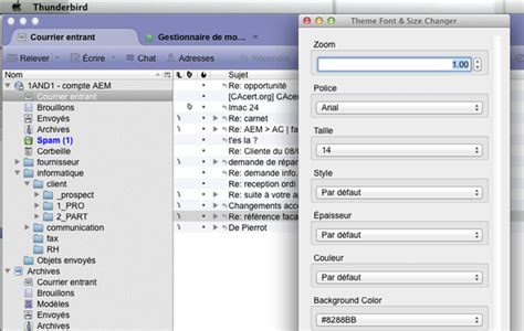 Thunderbird Astuces Et Personnalisation Du Logiciel … Aem Blog
