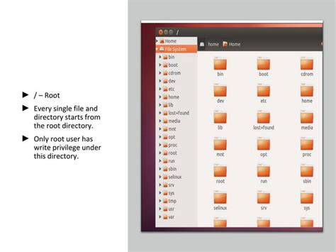 1 Intro Linux System Architecture Features File System Structure And