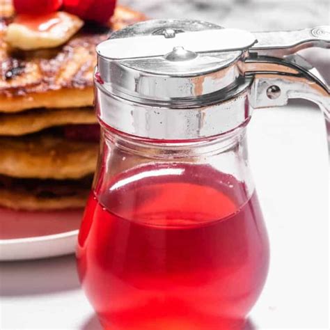 Raspberry Simple Syrup The Endless Meal®