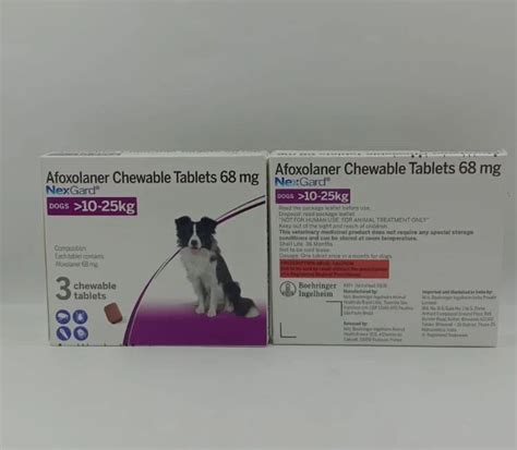 Nexgard Afoxolaner Chewable Tablets For Personal Non Prescription At Rs 1000 Box In Nagpur