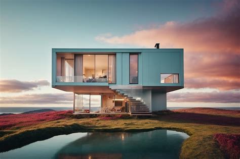 Premium Ai Image Unleash Your Imagination Modular House Design Where