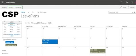 Ways To Implement Sharepoint Calendar Overlay Code Sharepoint