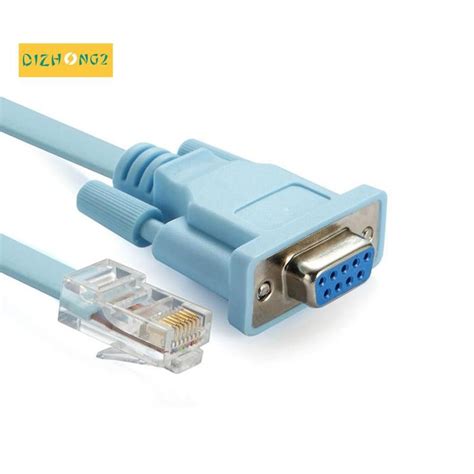 Usb Console Cable Rj45 Cat5 Ethernet To Rs232 Db9 Com Port Serial Female Routers Network Adapter