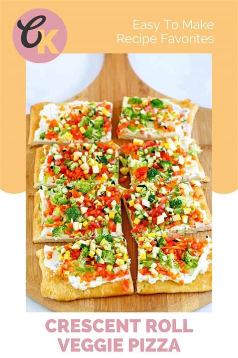 Crescent Roll Veggie Pizza Copykat Recipes