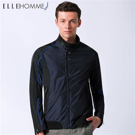 Elle Homme男装休闲运动上衣 男士夹克外套ellehomme官方旗舰店