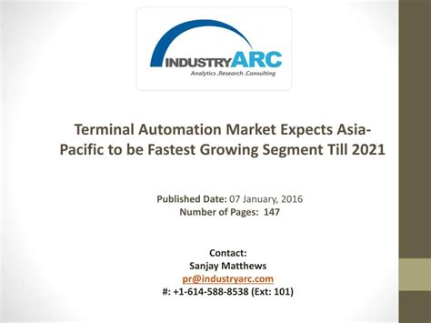 Ppt Terminal Automation Market Automation Training To Boost Terminal System Safety Powerpoint