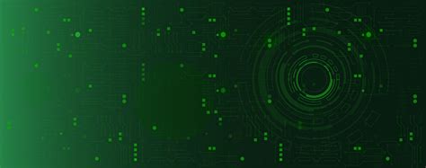 녹색 회로 전자 전기 라인 또는 원형 엔지니어링 기술 개념 벡터 배경이있는 회로 기판 개념에 대한 스톡 벡터 아트 및 기타 이미지 개념 개념과 주제 개발 Istock