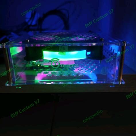 Jual Produk Terbaru Casing Akrilik Stb Hg P B H Tanpa Fan Rgb Custom Openwrt Shopee