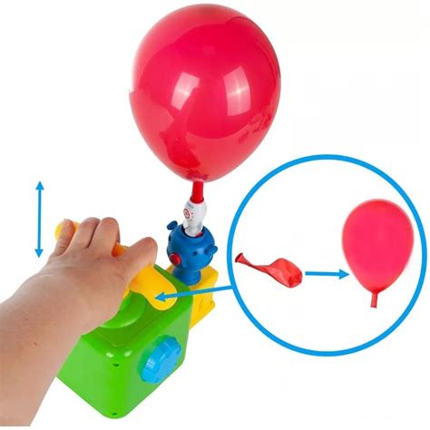 Интерактивна играчка за деца изстрелвач на балон движещи се превозни средства включени 12