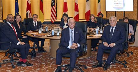 G7 Nations Announce A Unified Stance On Israel Hamas War