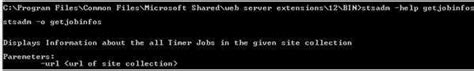 Custom Sharepoint Stsadm Commands Codeproject