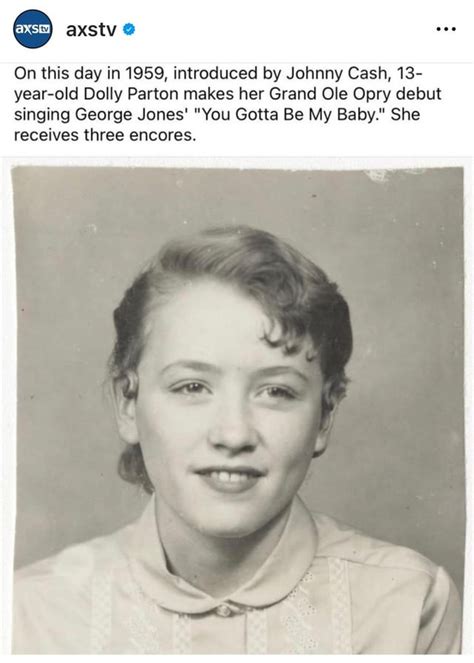 Dolly Parton Is A Gem A Big Dolly Fans Granddaughter 20 Was In A