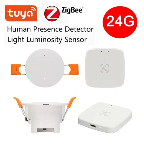 Tuya Wifi Zigbee Detector De Presen A Humana Mmwave Radar Sensor De