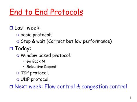 Ppt End To End Protocols Powerpoint Presentation Free Download Id