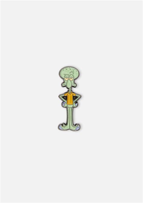 Squidward Enamel Pin Dolls Kill