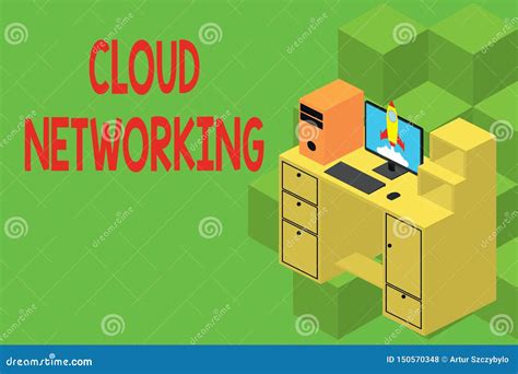 Text Sign Showing Cloud Networking Conceptual Photo Is Term Describing