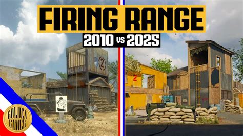 Firing Range Map Comparison Bo1 Vs Bo6 2010 Vs 2025 Youtube