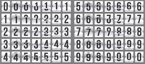 Premium Vector Flip Clock Timer Countdown Counter Days Counting