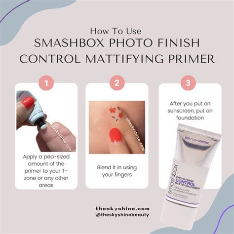 Smashbox Photo Finish Control Mattifying Primer Review A Must Have For