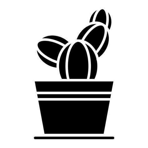Cacti Vector Icon 21707923 Vector Art At Vecteezy