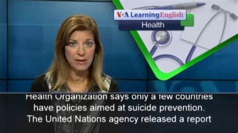 Health Organization Calls For Suicide Prevention Policies