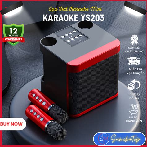 Loa Bluetooth Mini Karaoke Loa Bluetooth Karaoke Ys T Ng K M Mic Bass M Nh Si U Hay