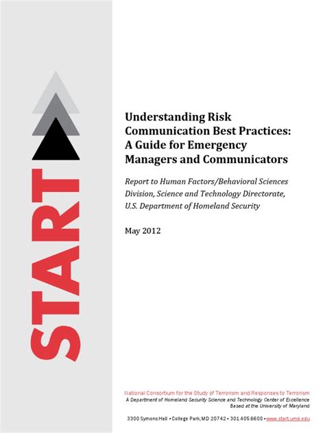 Understanding Risk Communication Theory Pdf