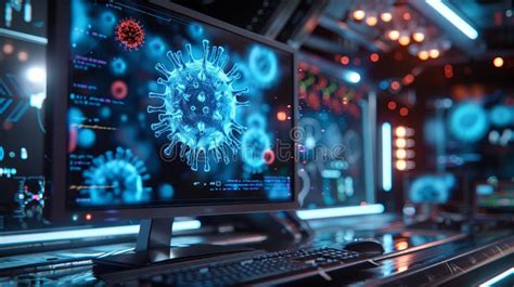 Computer Biological Stock Illustrations 5029 Computer Biological