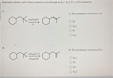 Solved Determine Whether Each Of These Reactions Occur Chegg