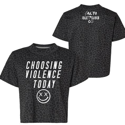 Crop Tees Salty Savage