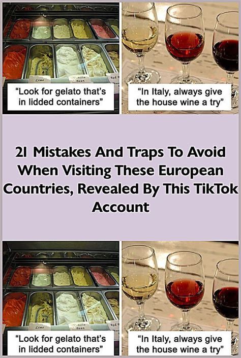 21 Mistakes And Traps To Avoid When Visiting These European Countries Revealed By This Tiktok
