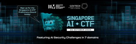 singapore ai ctf 26 oct 2024 government technology agency govtech