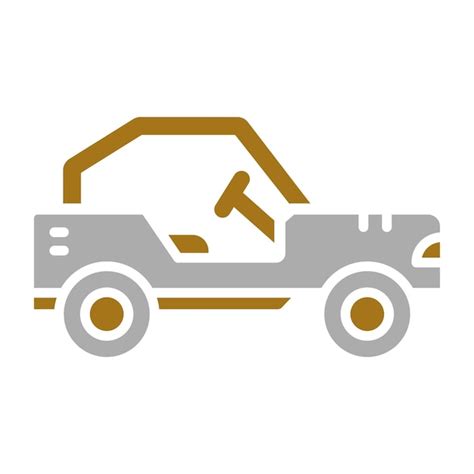 Premium Vector Buggy Car Icon Style