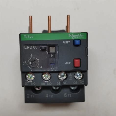 Schneid Original Lrd08 Thermal Overload Relay Setting Current China