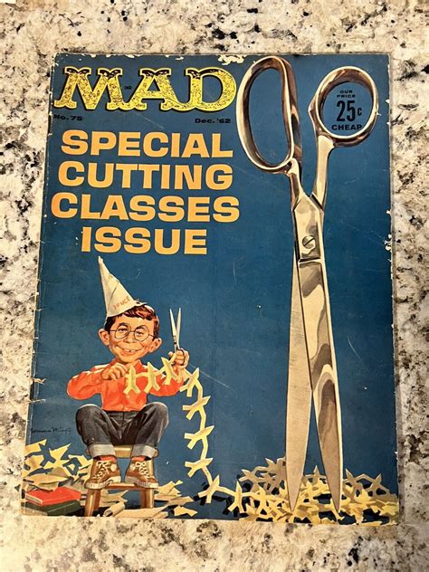 Mad Magazine 75 Special Cutting Classes Issue Ebay