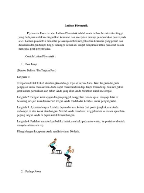 Latihan Pliometrik Pdf