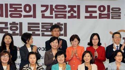 국회 여성의원 비동의 간음죄 도입 형법 개정안 발의