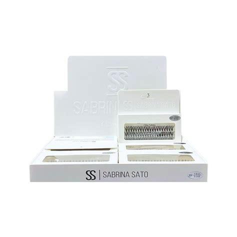 Cílios Tufinho 30p 14mm 008d C12 Unid Sabrina Sato Sp3254 Bem