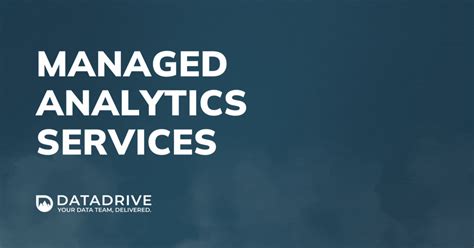 Datadrive On Linkedin Managed Analytics Services Transform Complex Data Challenges Into
