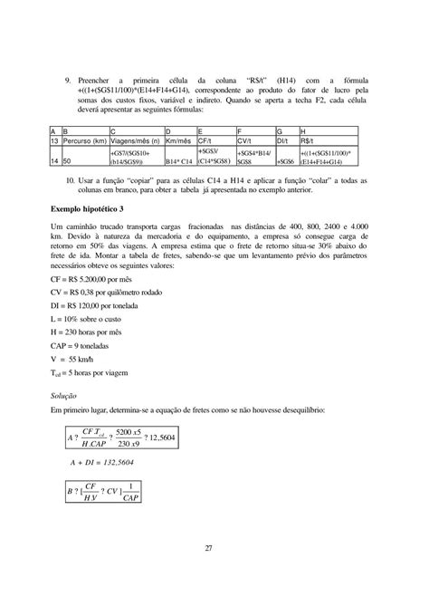calculo cubagem