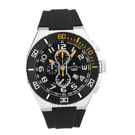 Jacques du Manoir DU Manoir Men's Racing Sport Swiss Made Chronograph ...