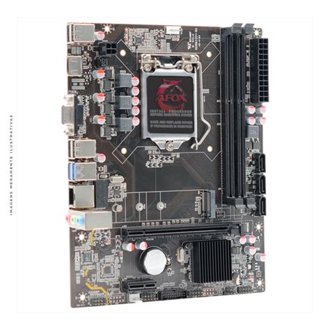 Placa Mãe Afox IH8 Intel LGA 1150 mATX DDR3 IH81 MA5 V4