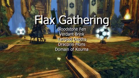 Gw2 Flax Gathering Youtube