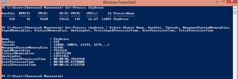 Powershell ตอน Select Object Property