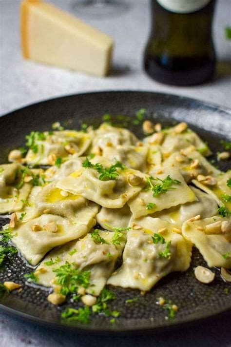 Mushroom Agnolotti With Truffle Oil Sauce Somebody Feed Seb