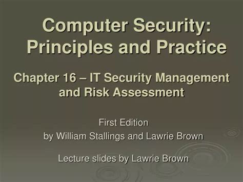 Ppt Computer Security Principles And Practice Powerpoint