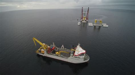 Jan De Nul Group The First Gravity Based Foundation For Kriegers Flak