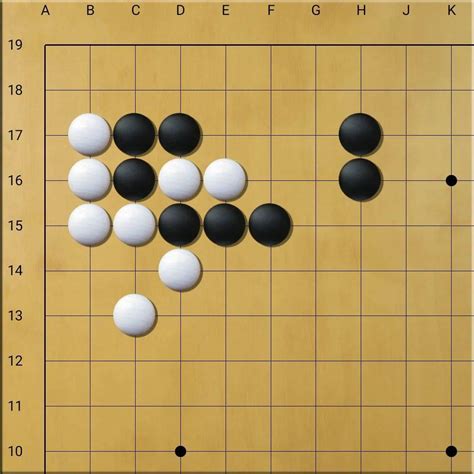 手筋练习263：白先围棋手筋题2月5日宝典涨棋棋谱