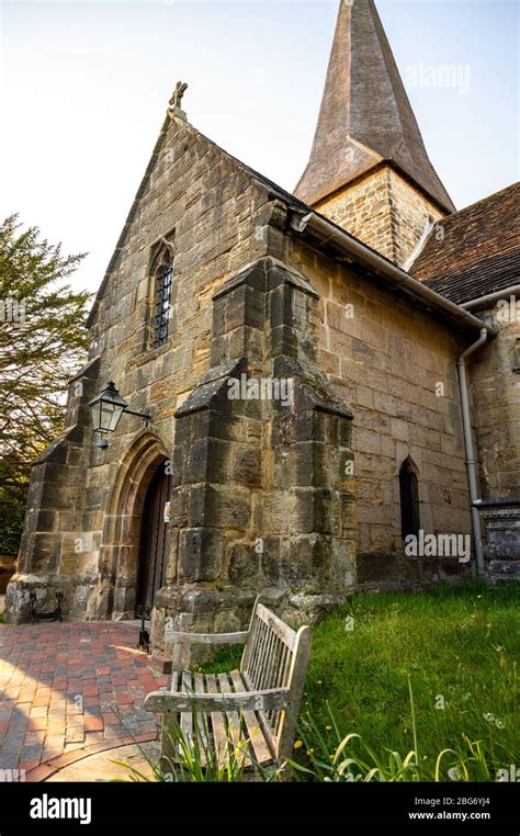 All Saints Church In High Street Lindfield Village Is A Medieval